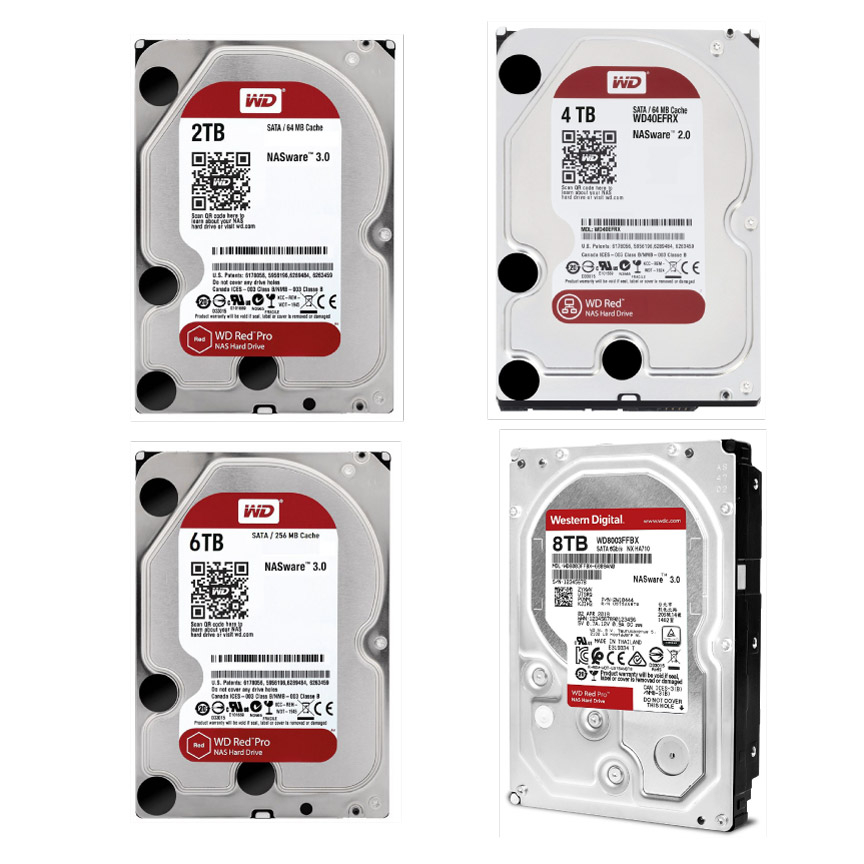 Ổ Cứng HDD Western Digital Red Pro - 7200RPM Chính Hãng Giá Rẻ