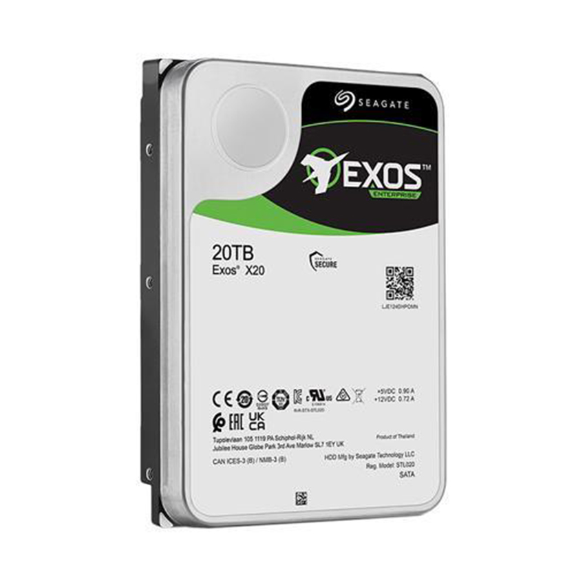 Ổ Cứng HDD Seagate Exos 20TB (ST20000NM007D)