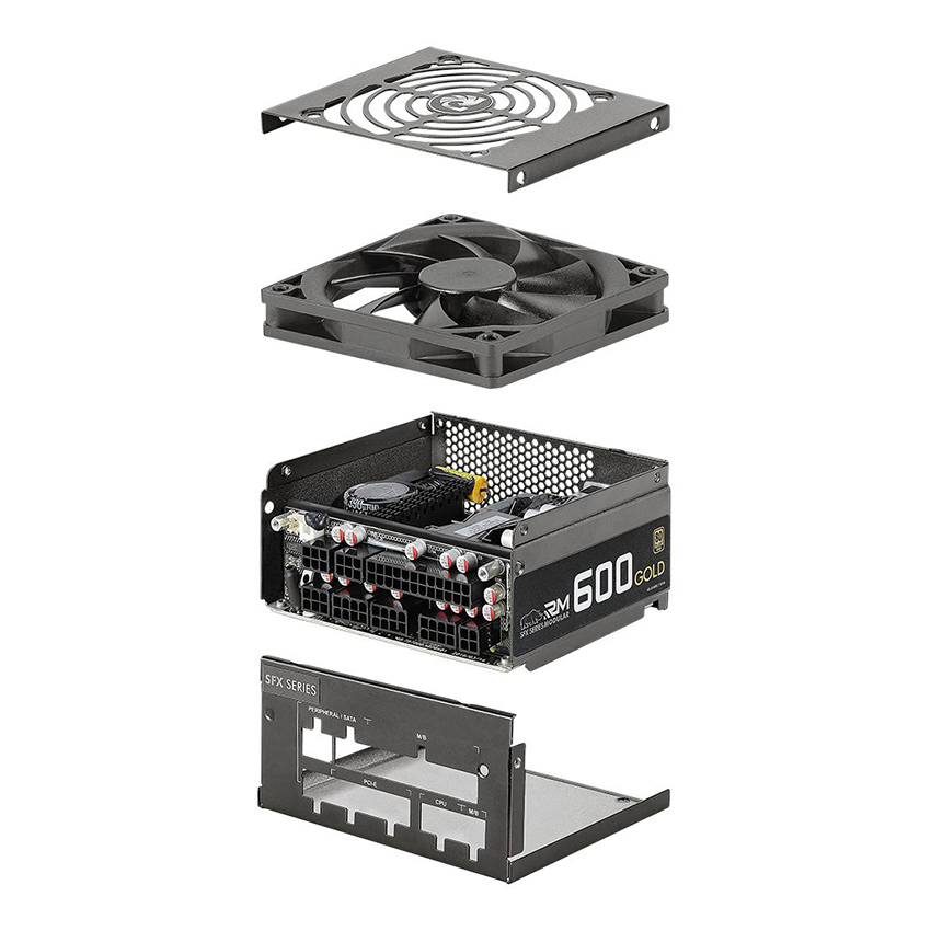 Nguồn Máy Tính JETEK RM SFX600 Full Modular