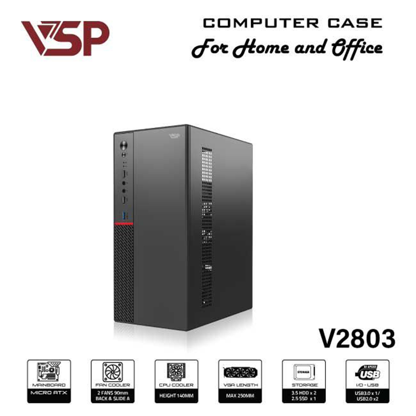 Vỏ Case VSP V2803 ̣Black Chính Hãng | Giá Rẻ