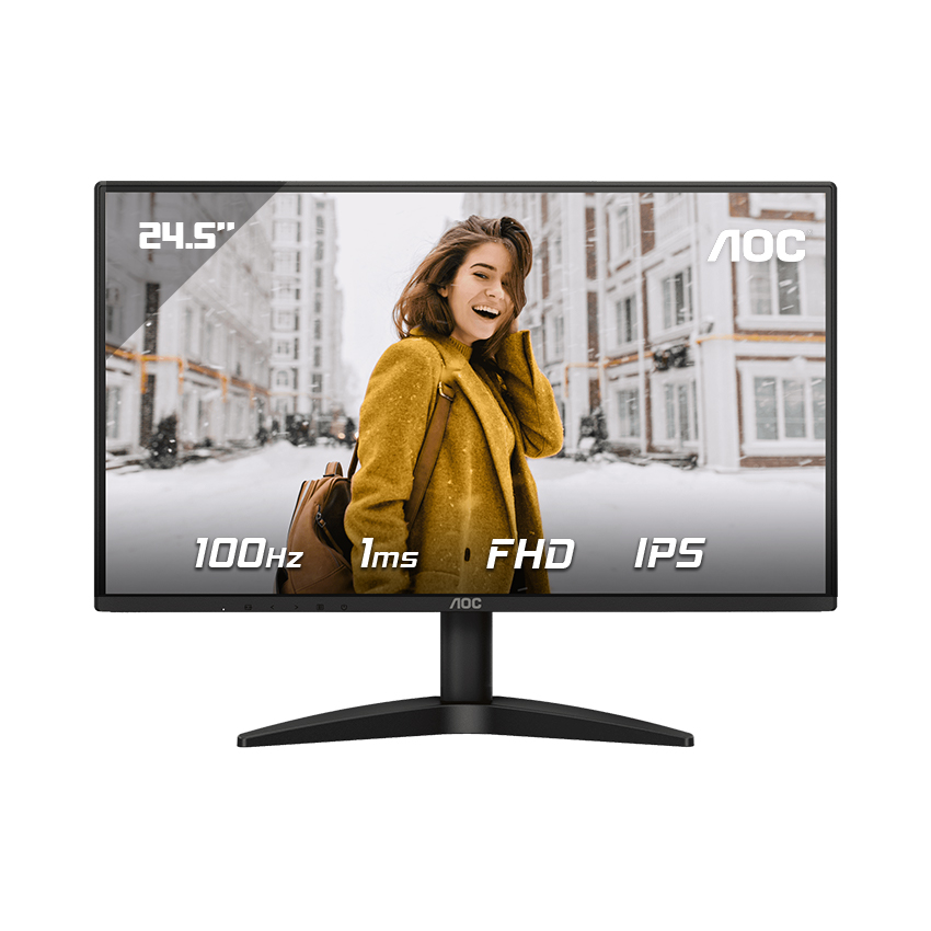 Màn Hình AOC 25B36H/74 24.5 Inch FHD IPS 100Hz 1ms