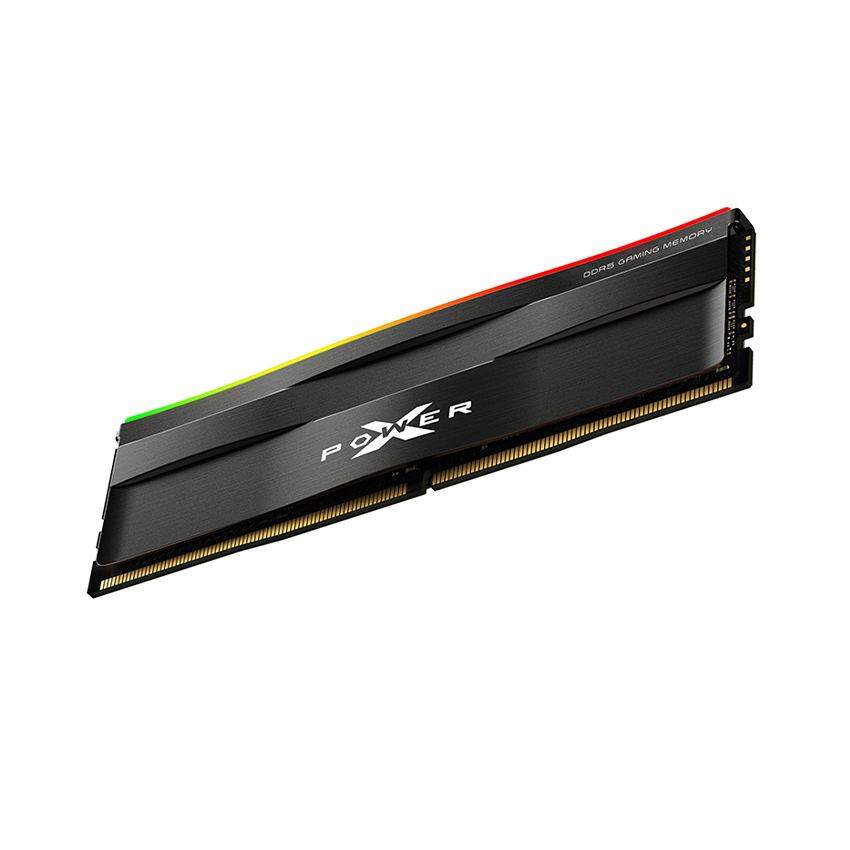 Ram Silicon DDR5 RGB Gaming UDIMM 16GB 6000Mhz Black