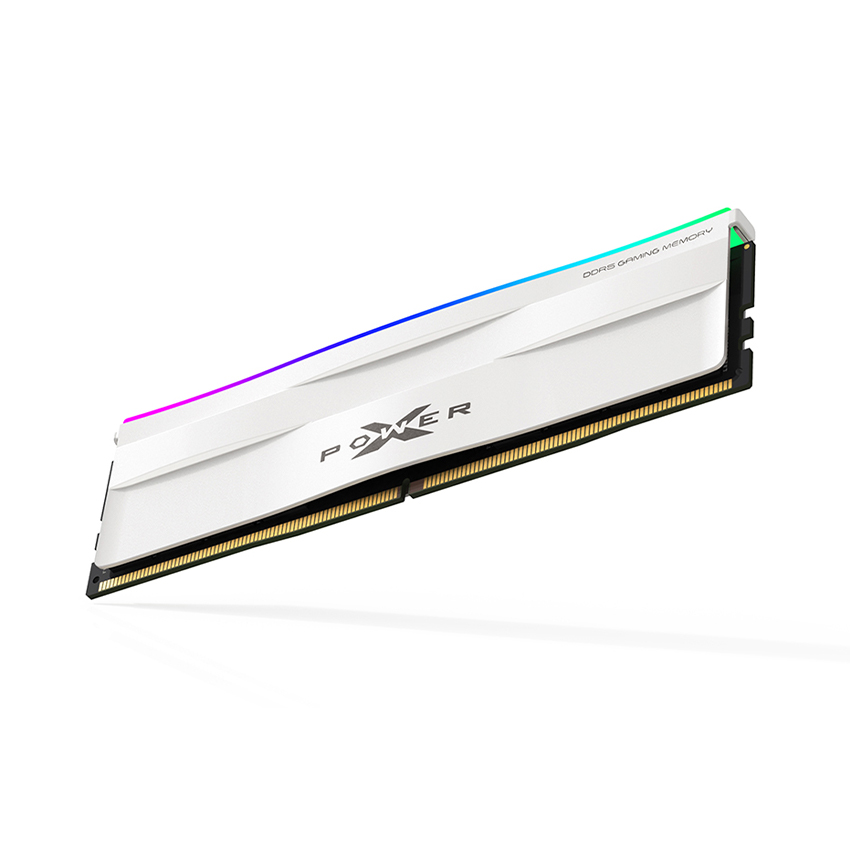 Ram Silicon DDR5 RGB Gaming UDIMM 16GB 6000Mhz White