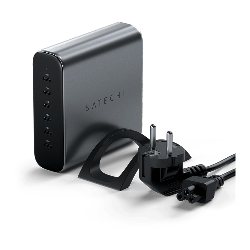 Bộ Sạc Satechi USB-C 200W PD 6 Cổng Giá Tốt | Chính Hãng