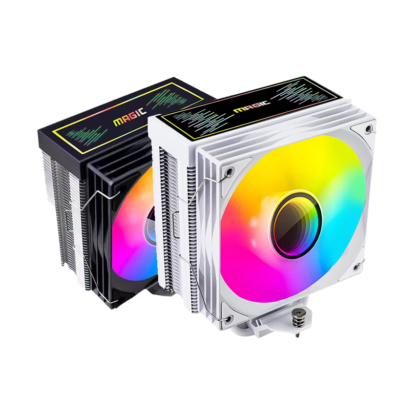 Tản Nhiệt Khí MAGIC ICE-400 PRO RGB (Black/ White)