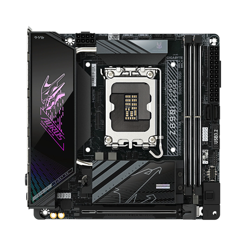 Mainboard Gigabyte Z890I AORUS ULTRA (Intel Z890, Socket LGA 1851, Mini ...