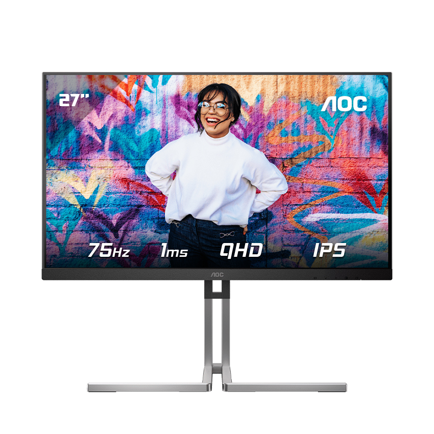 Màn Hình Chuyên đồ Họa AOC Q27U3CV 27 Inch 2K QHD