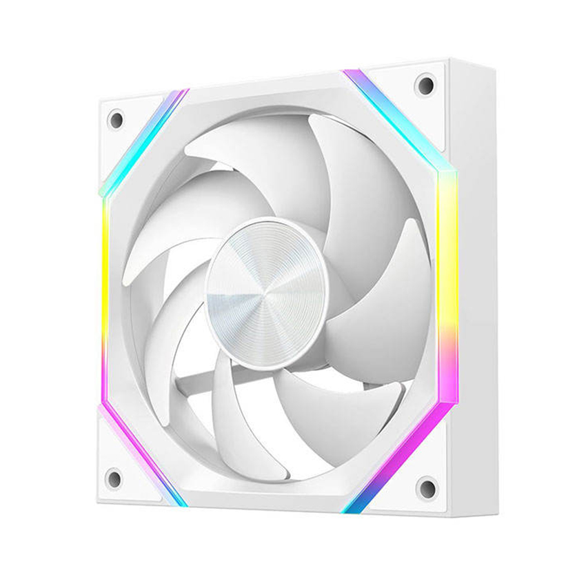 Quạt Tản Nhiệt Magic Snowman F-129 ARGB (White, Fan Xuôi)