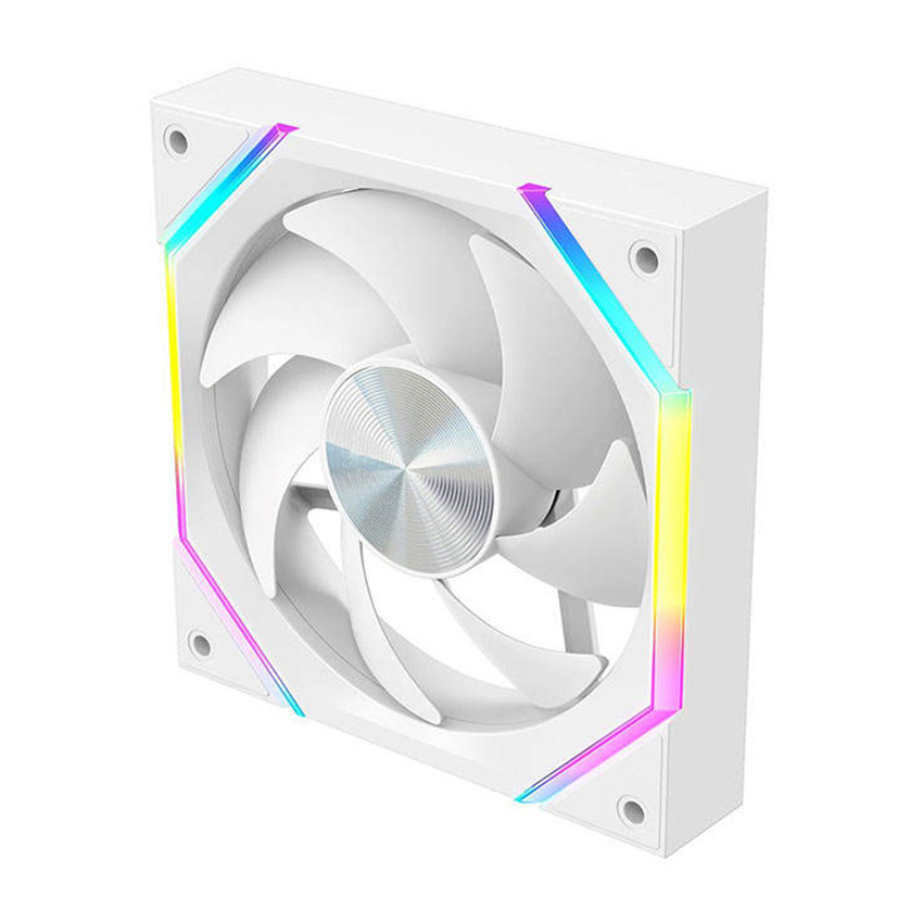 Quạt Tản Nhiệt Magic Snowman F-129 ARGB (White, Fan Xuôi)