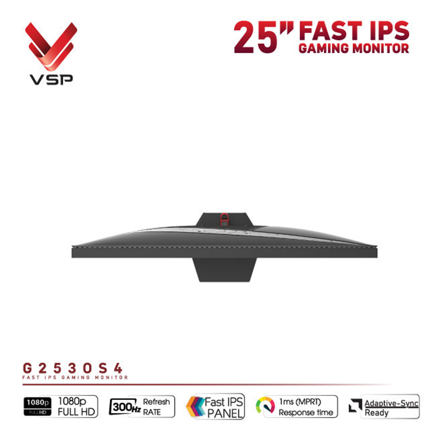 Màn Hình VSP G2530S4 25 Inch FHD Fast IPS 300Hz 1ms Đen