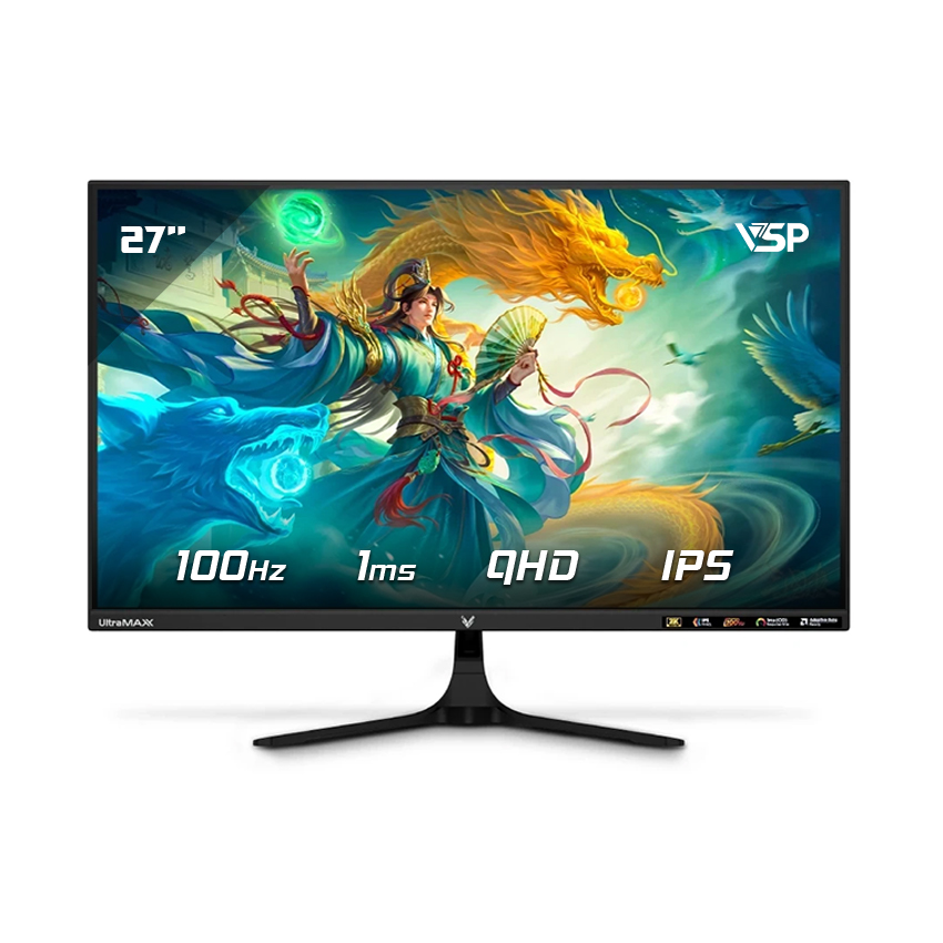 Màn Hình VSP G2710Q1 27 Inch 2K QHD IPS 100Hz 1ms Đen