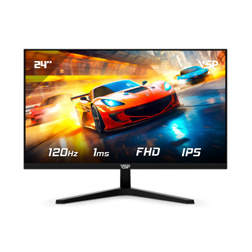Màn Hình VSP IP2404S 24 Inch FHD IPS 120Hz 1ms Đen
