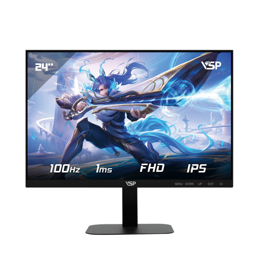 Màn Hình VSP IP2405F 24 Inch FHD IPS 100Hz 1ms Đen